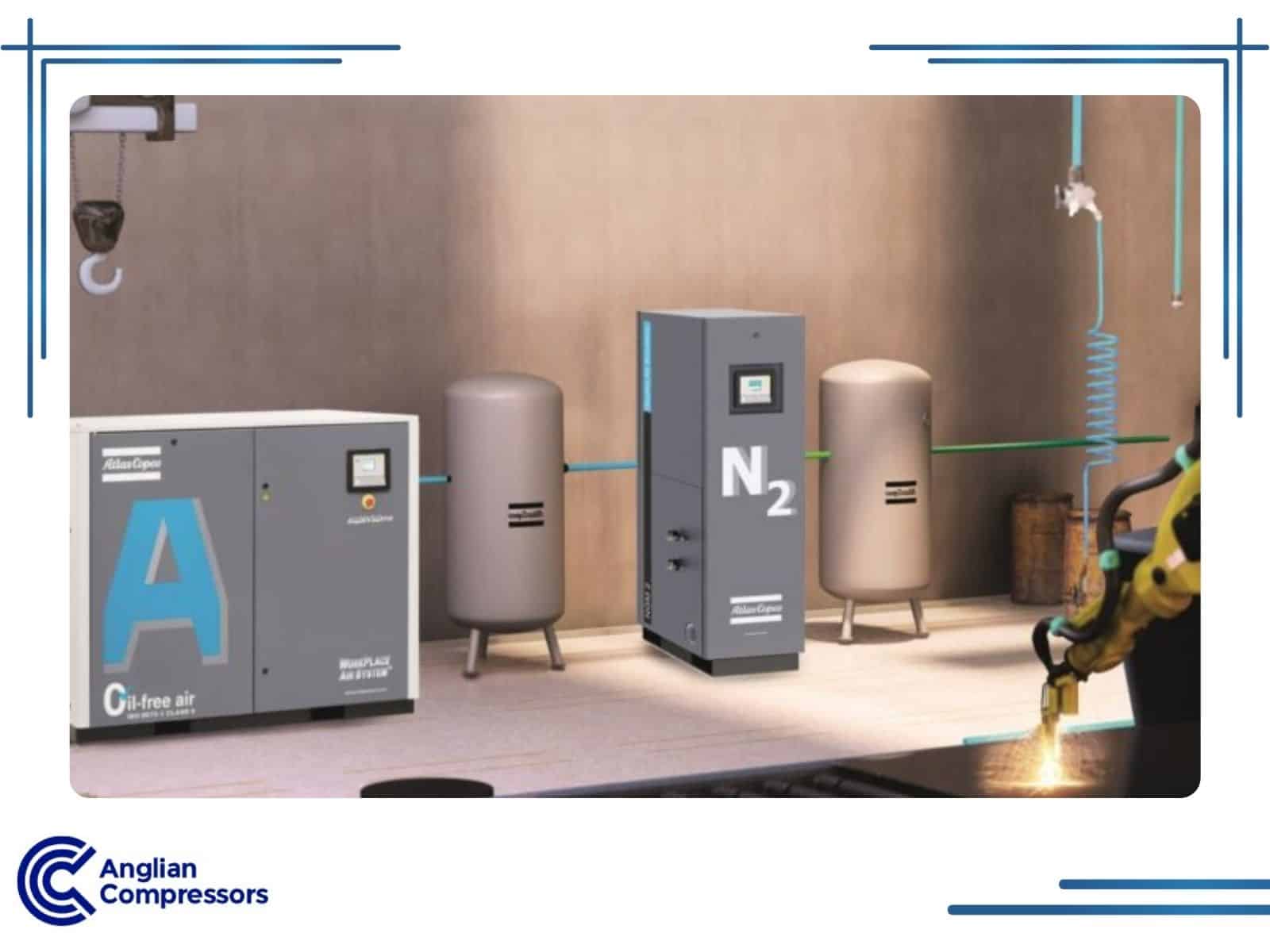 Benefits of on-site nitrogen generation | Anglian Compressors