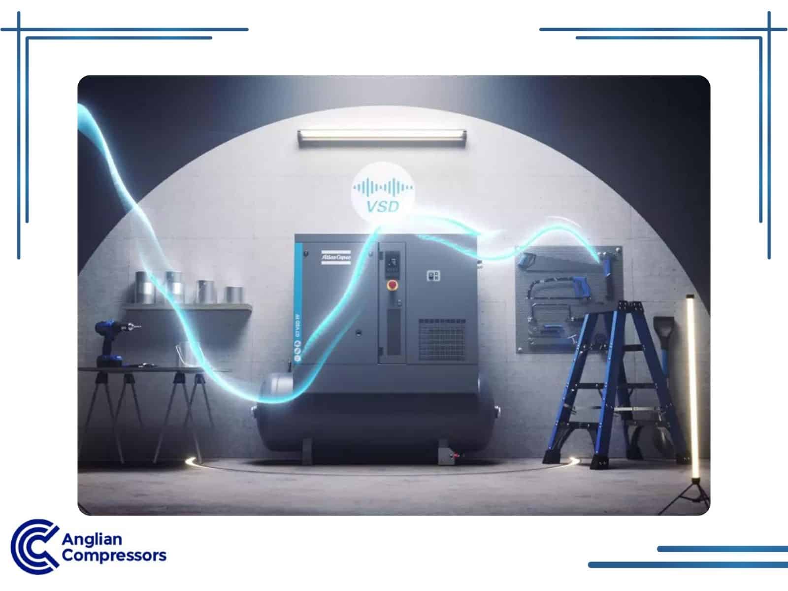 Eight Benefits of a Small Variable-Speed Compressor | Anglian Compressors