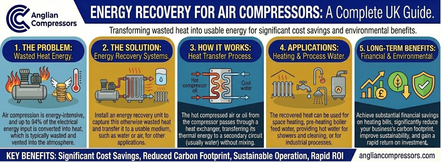 Energy Recovery for Air Compressors | Anglian Compressors